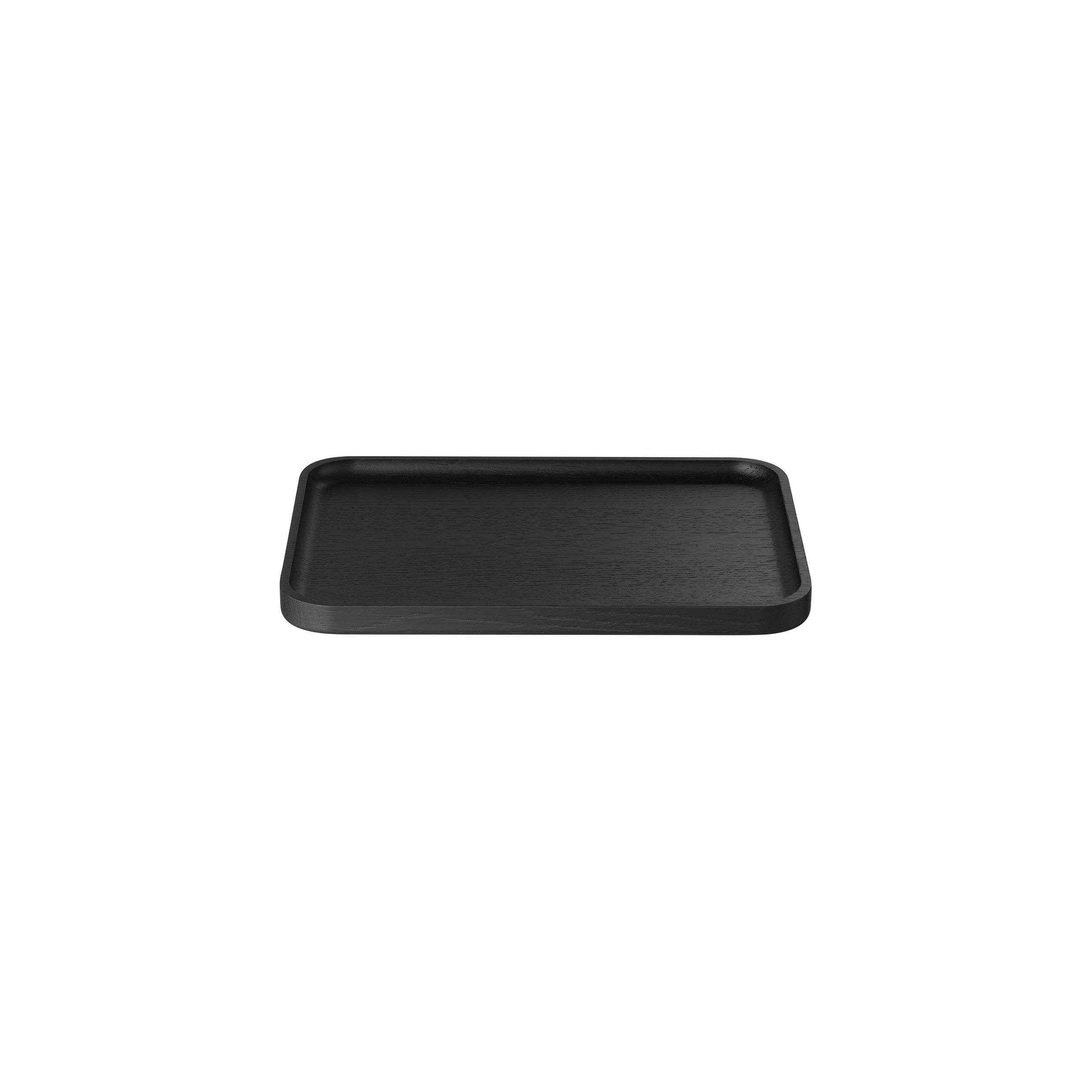 OKU Oak Rectangular Tray - Black– blomus