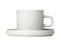 PILAR Modern Stoneware Coffee Cups with Saucers - Dishware Coffee Acce